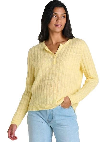 TOAD & CO Cloudcover Pullover Sweater - Chamomile