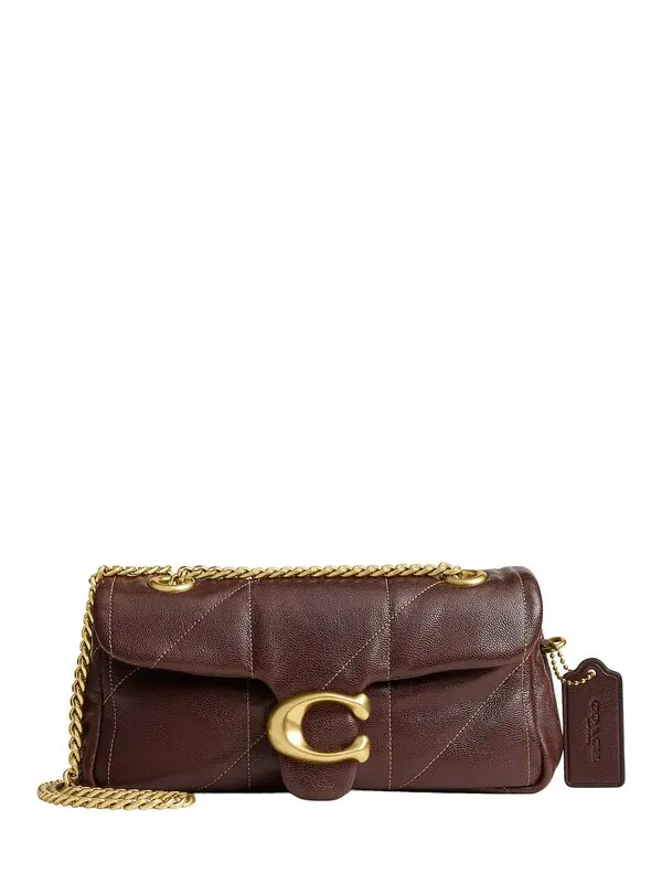 COACH Tabby Shoulder Bag 20 With Quilting - Brass/maple