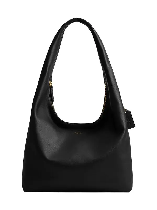 COACH Pillow Brooklyn Shoulder Bag 34 - Brass/black