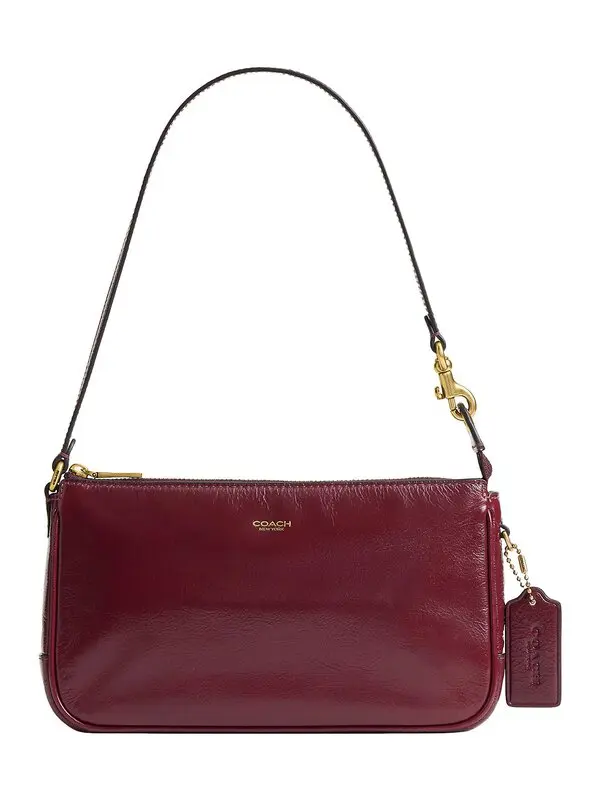 COACH Plaza Bag - Brass/dark Cherry