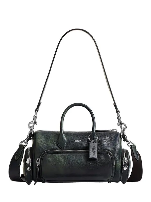 COACH Compass Bag 25 With Pockets - Navy/green