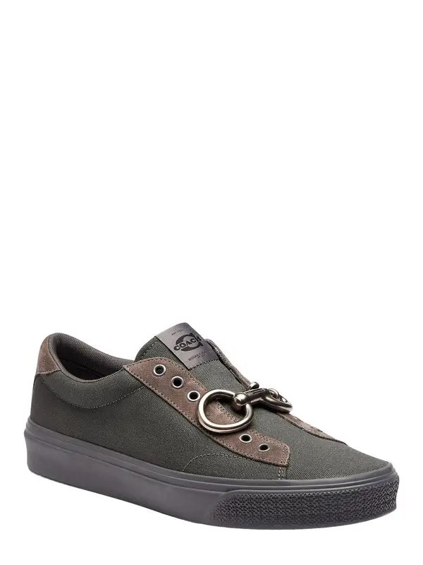 COACH Skate Sneaker With Hardware - Black
