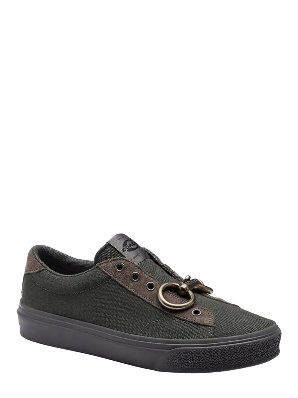 COACH Skate Sneaker With Hardware - Black