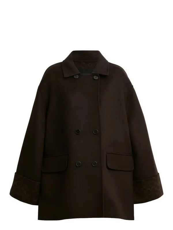 COACH OUTLET Signature Swing Coat - Cafe