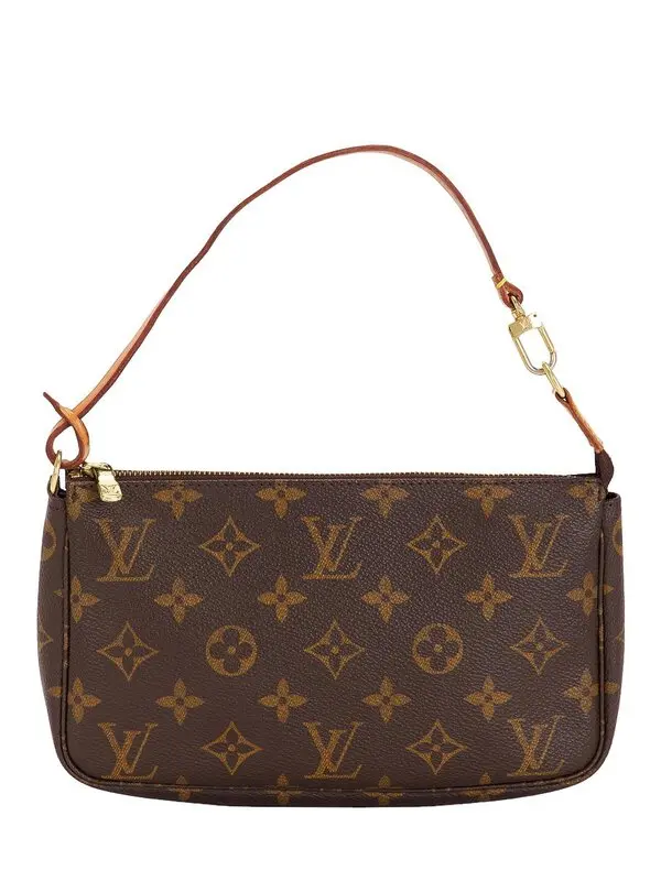 LOUIS VUITTON Monogram Pochette Accessoires Shoulder Bag - Brown