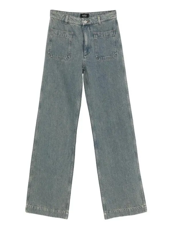 A.p.c. Denim Straight-leg Jeans - Blue