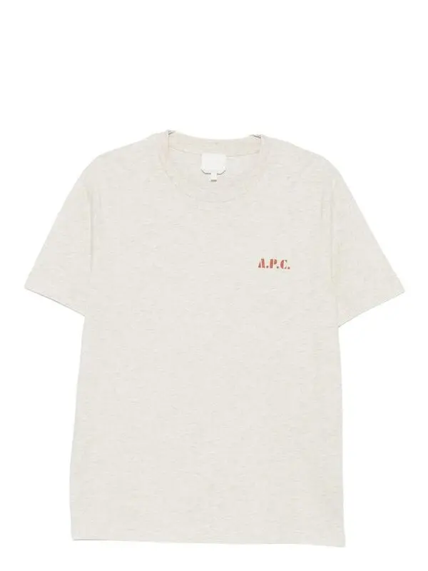 A.p.c. Neutrals T-shirts & Vests T-shirts - Cream