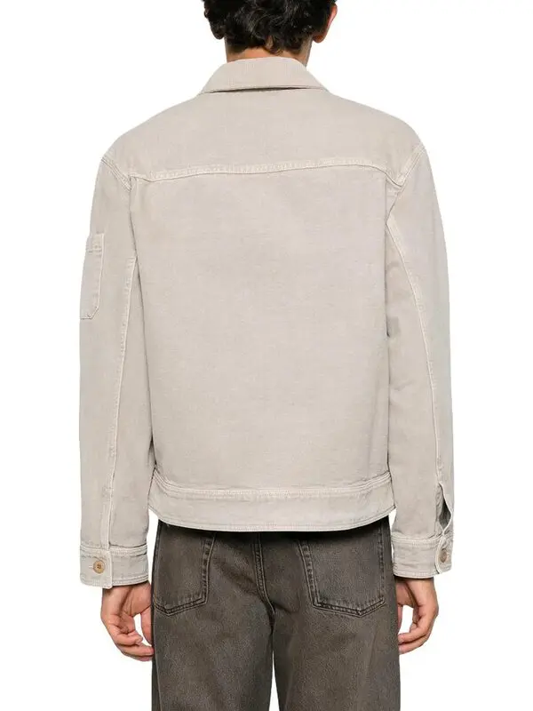 A.p.c. Neutrals Jackets Denim Jackets - Cream
