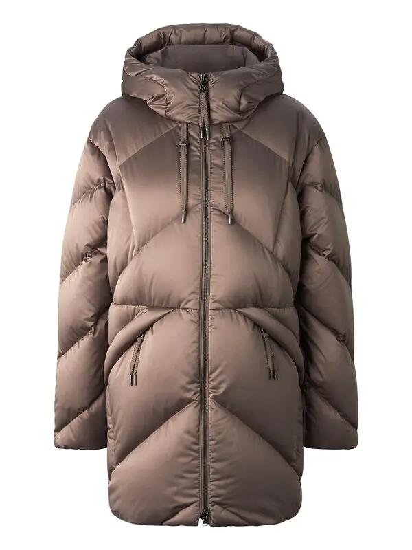 Bogner Glenda Down Parka - Gray-brown