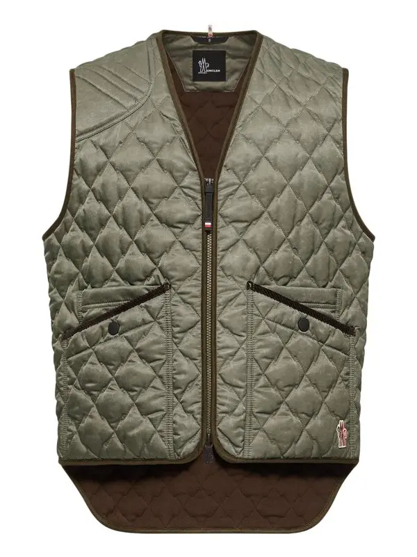 Moncler Ilmen Padded Vest - Green