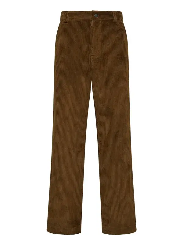 Moncler Corduroy Jogging Pants - Brown