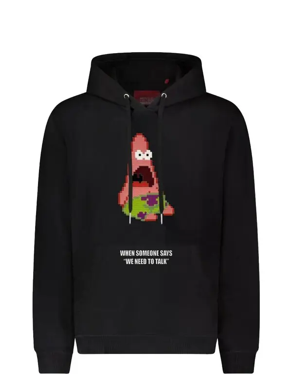 MOSTLY HEARD RARELY SEEN 8-BIT Graphic-print Hoodie - Black