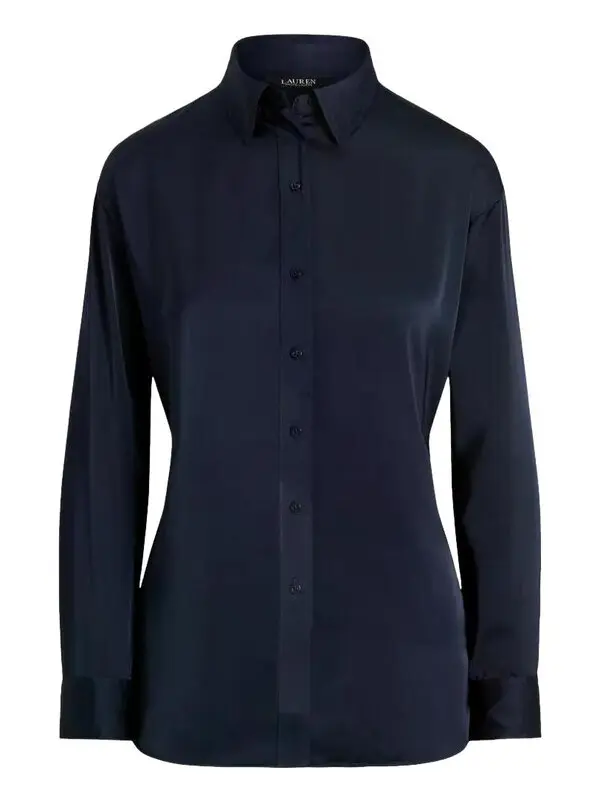 Ralph Lauren Buttoned Placket Shirt - Blue