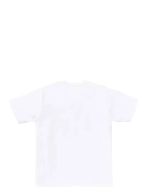 A BATHING APE College Ape Head T-shirt - White