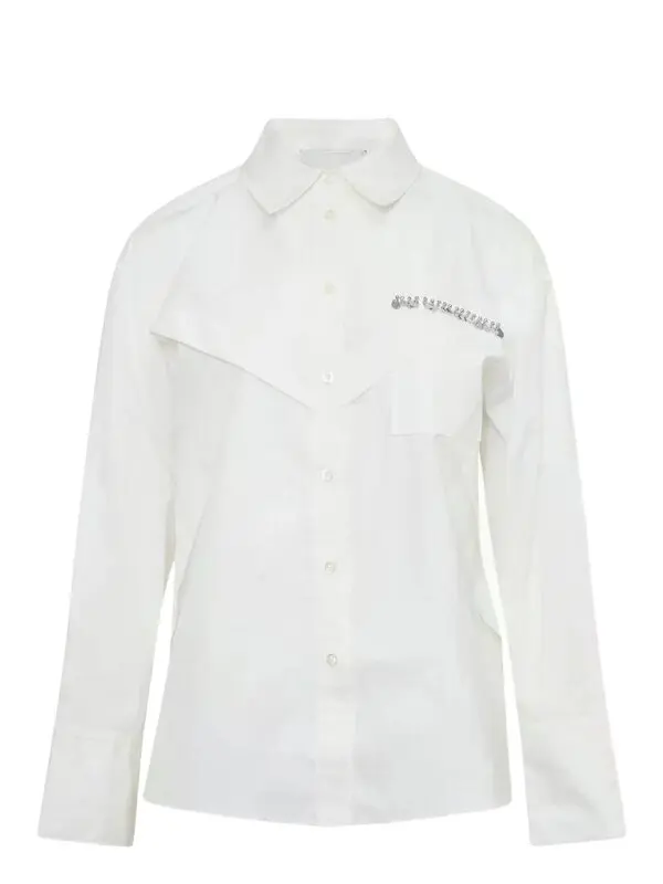 3.1 Phillip Lim Embellished-pocket Shirt - White