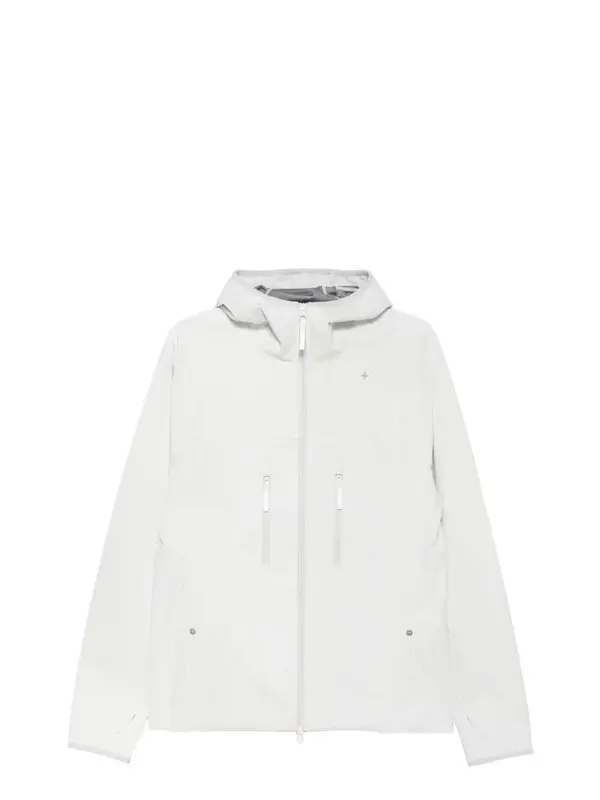 Stone Island Stellina Zip-up Hoodie - Grey