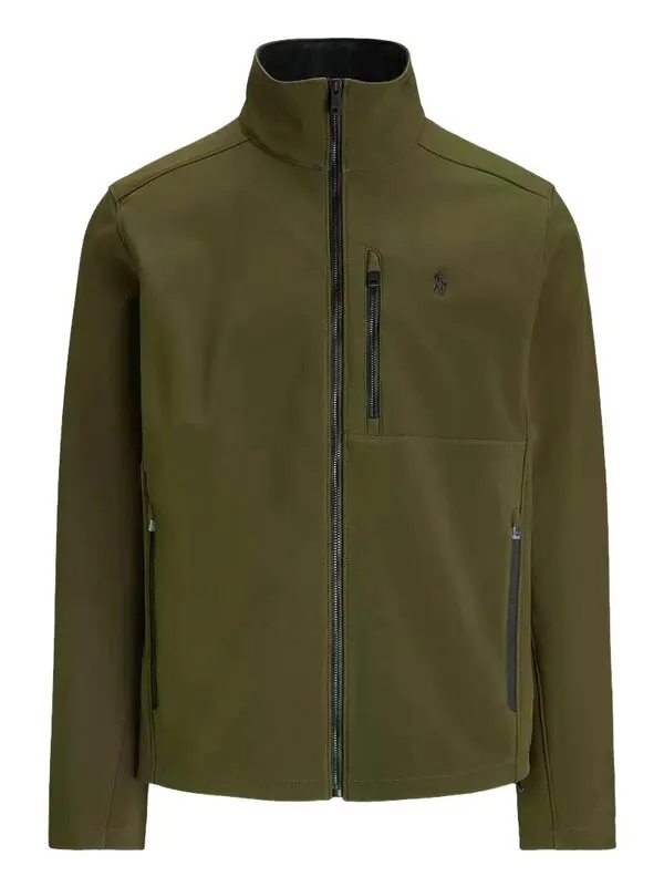 Polo Ralph Lauren Logo-embroidered Zip-up Jacket - Green