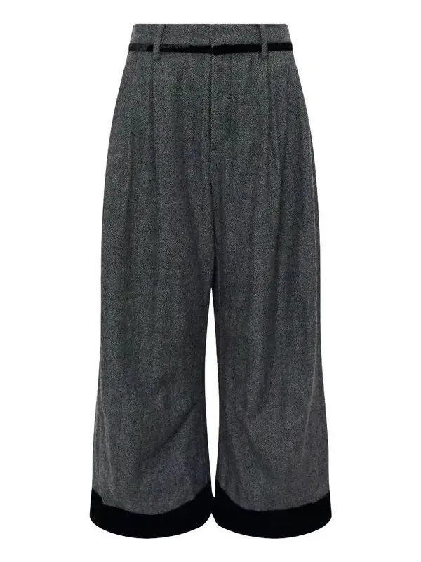 RENLI SU Leni Straight-leg Trousers - Grey