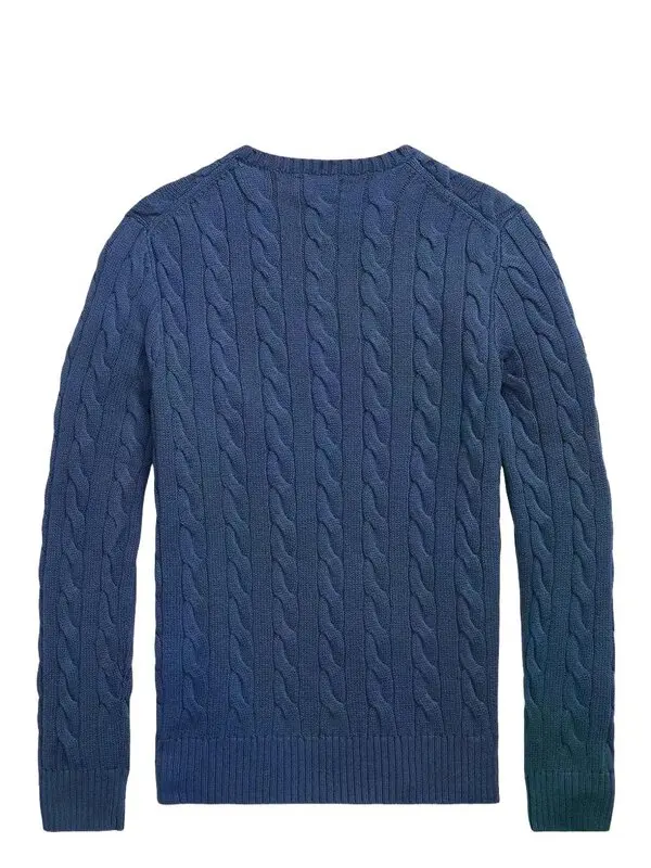 Polo Ralph Lauren Cable-knit Cotton Sweater - Blue