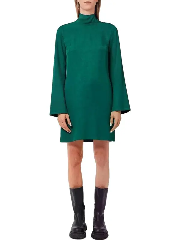 Liu Jo Short Twill Dress - Green