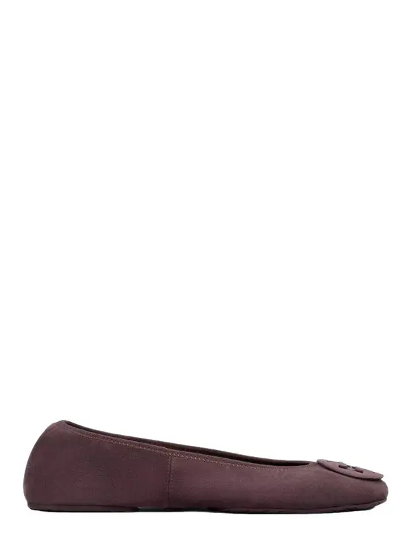 Tory Burch Reva Travel Ballet - Brown