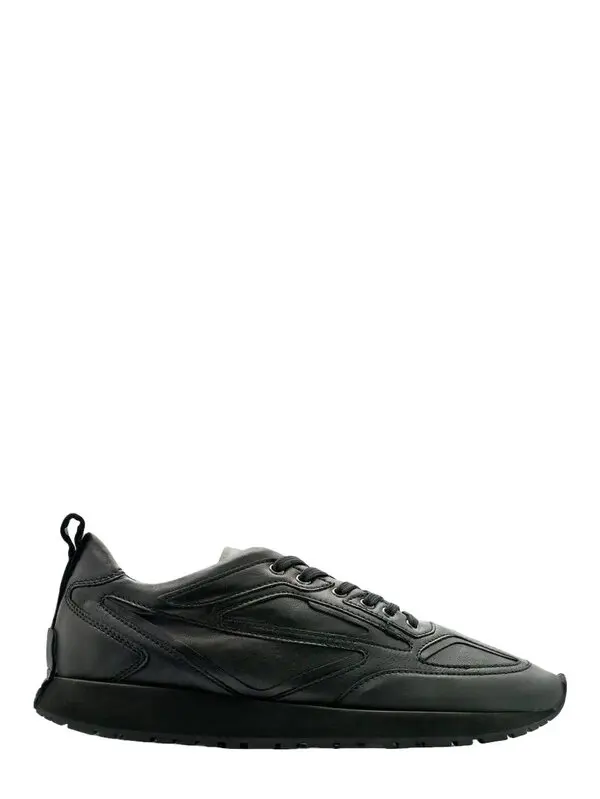Lottusse 1877 Denver Leather Sneakers - Black