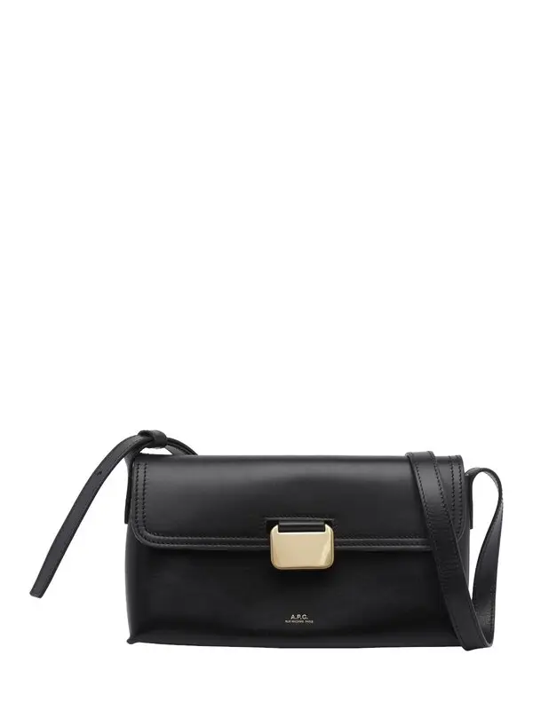 A.p.c. Small Simone Crossbody Bag - Black