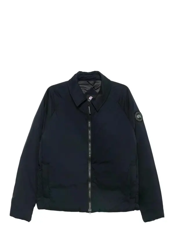 Canada Goose Logo-patch Raglan-sleeve Jacket - Blue