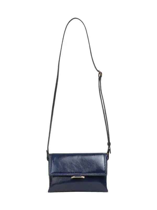WANDLER Ida Trio Leather Mini Shoulder Bag - Blue