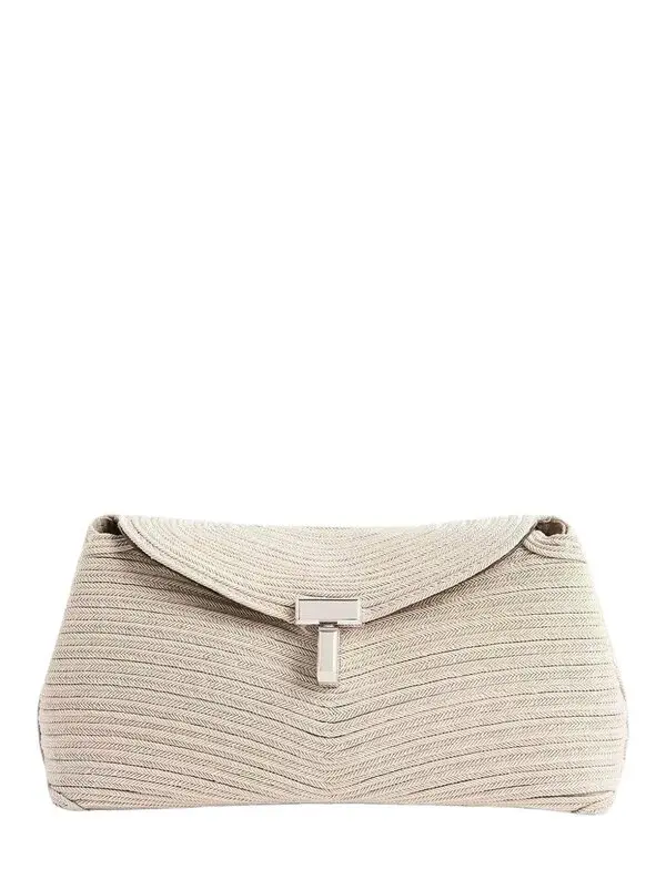 TOTEME Mini T-lock Rope Clutch Bag - Neutrals