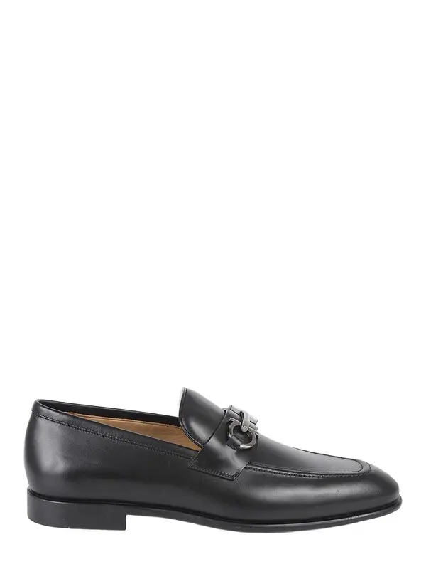FERRAGAMO Classic Leather Shoe - Nero