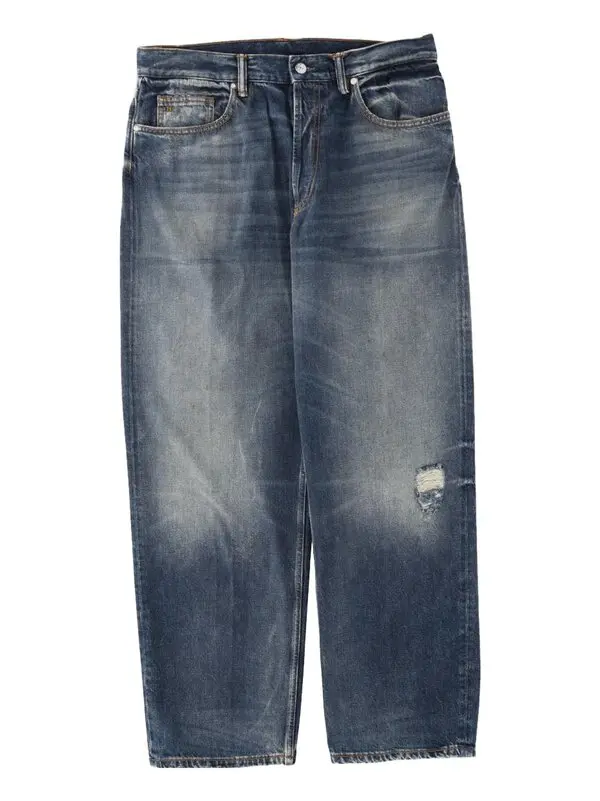 NINE:INTHE:MORNING 100% Cotton Trousers, Made In Italy - Multicolour