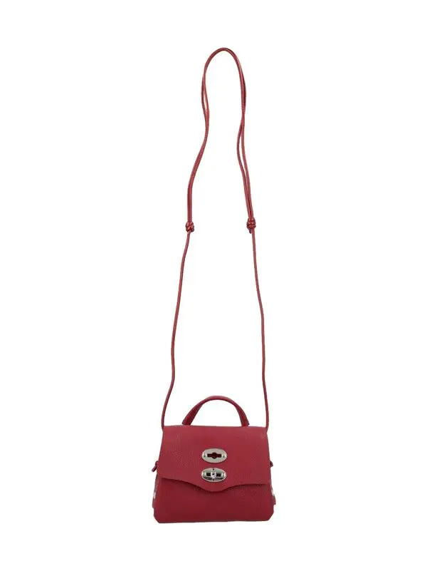 ZANELLATO Designer Leather Handbag - Red