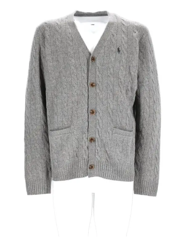 Polo Ralph Lauren Polo Logo Fleece Sweater - Grey