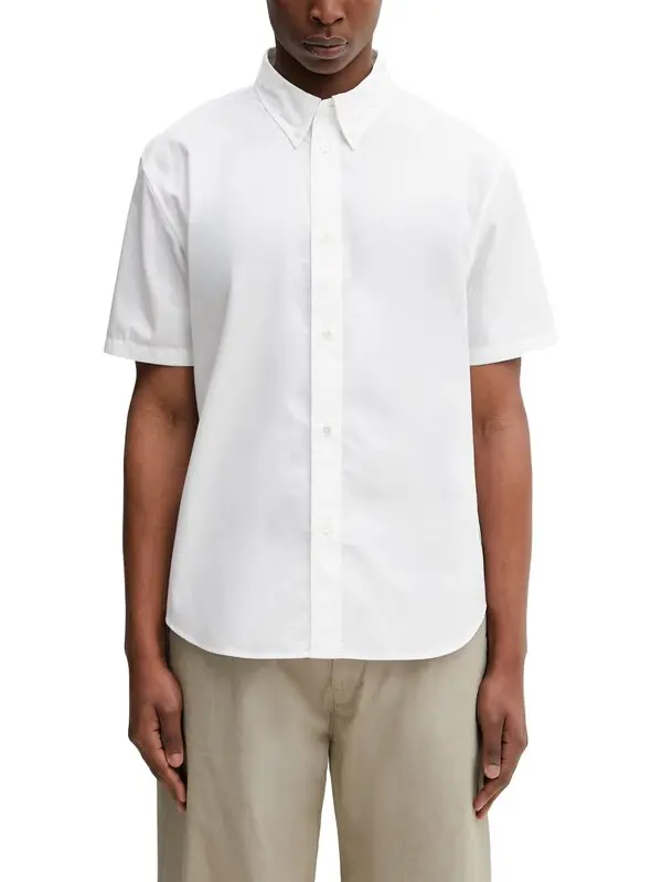 Kenzo Short-sleeve Button-up Shirt - White
