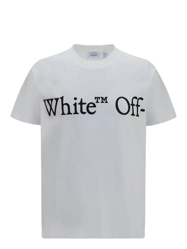 Off-White Bookish Scarf T-shirt - White