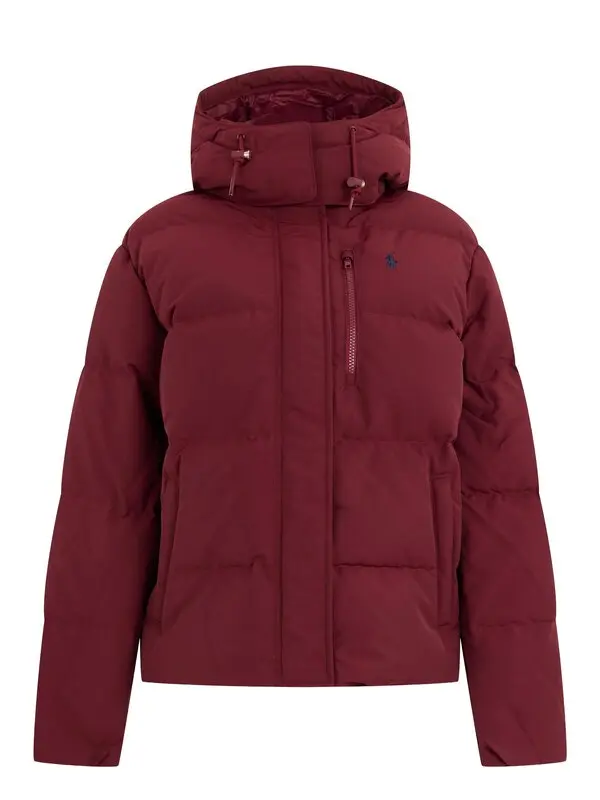 Polo Ralph Lauren Padded Hooded Jacket - Red
