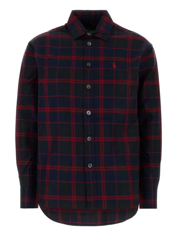 Polo Ralph Lauren Embroidered Cotton Shirt - Checked