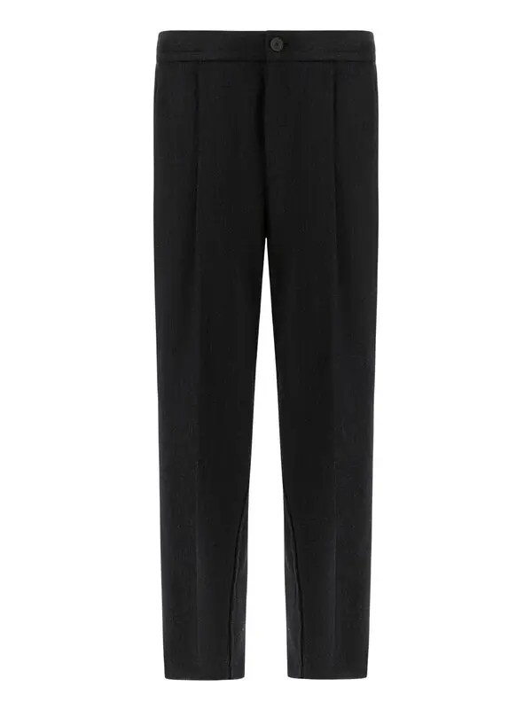 Herno Relaxed Fit Pants - Ferro