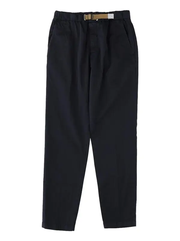 WHITE SAND Stretch Cotton Trousers - Multicolour