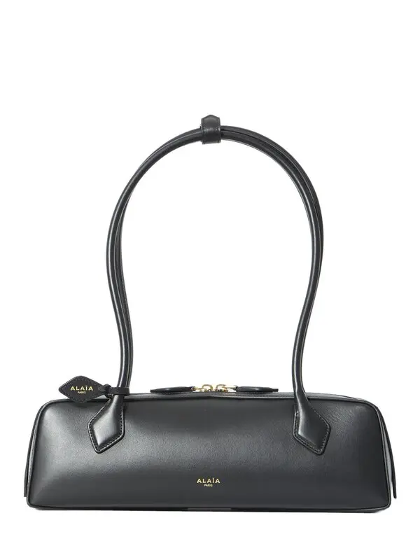 Alaïa Teckel M Smooth Handbag For - Noir