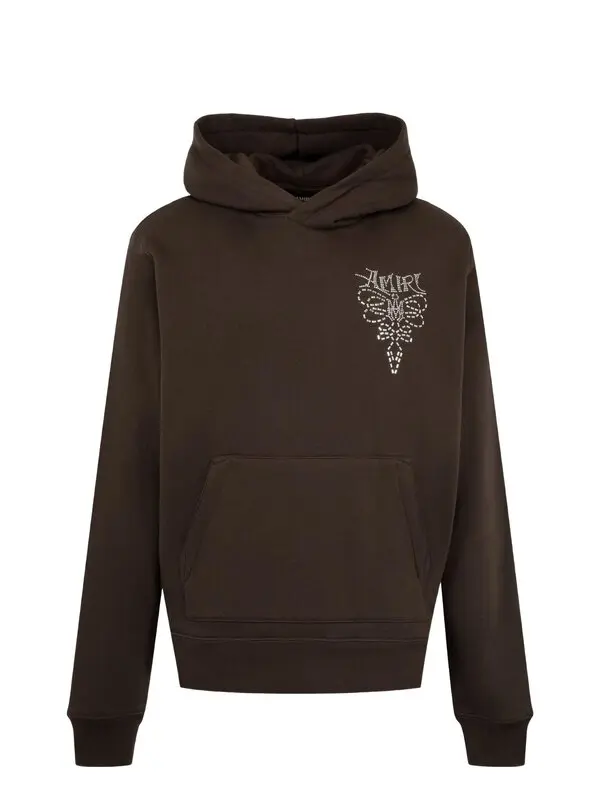 Amiri Lasso Embroidered Hoodie - Husk