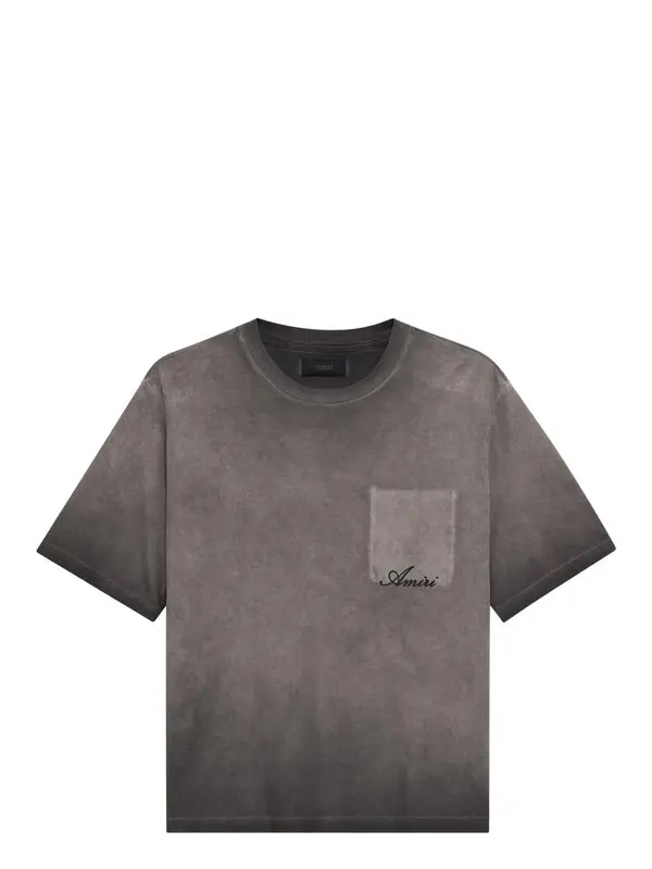 Amiri Chest-pocket T-shirt - Black