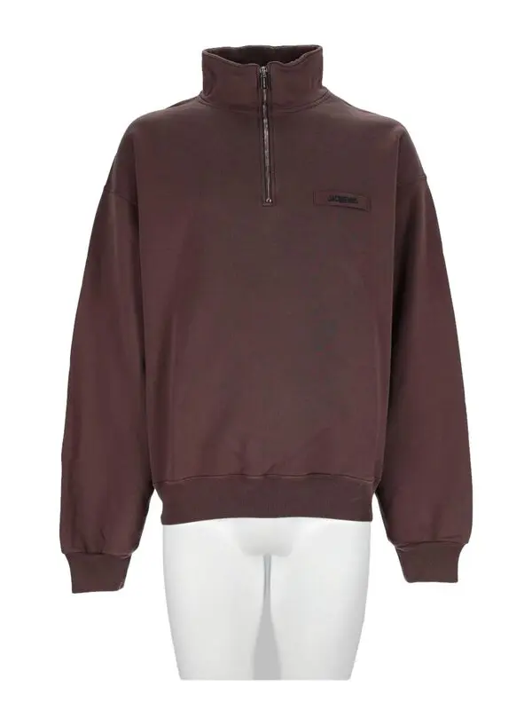 Jacquemus Logo Sweatshirt - Brown