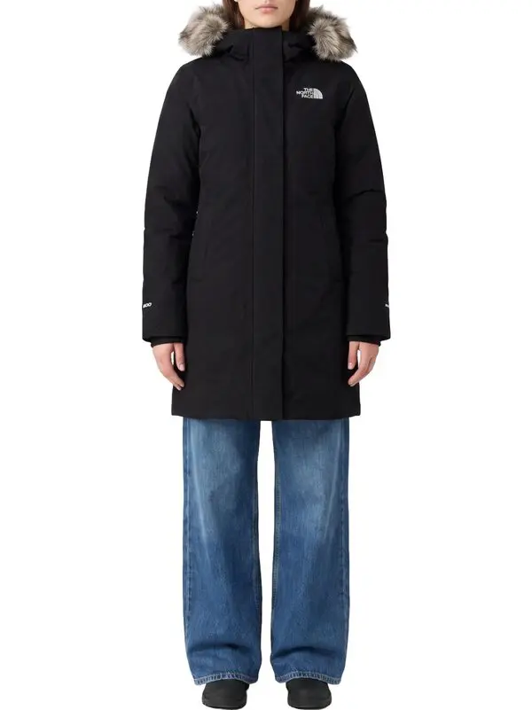 The North Face Arctic Waterproof Parka With Shearling Hood And Dryvent Technology - Black