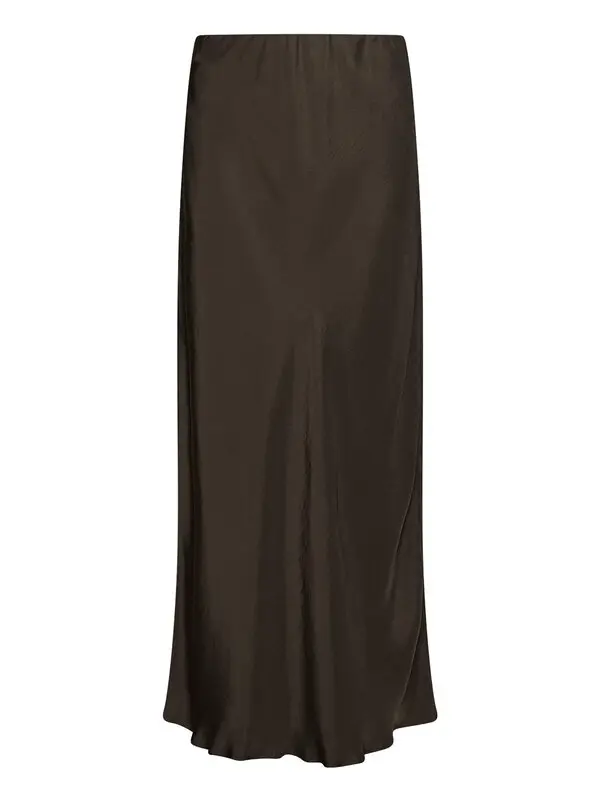 Marella Twill Pencil Skirt - Grey