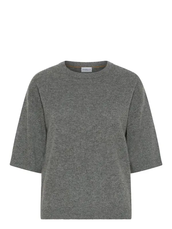 Marella Wool-cashmere Sweater - Grey