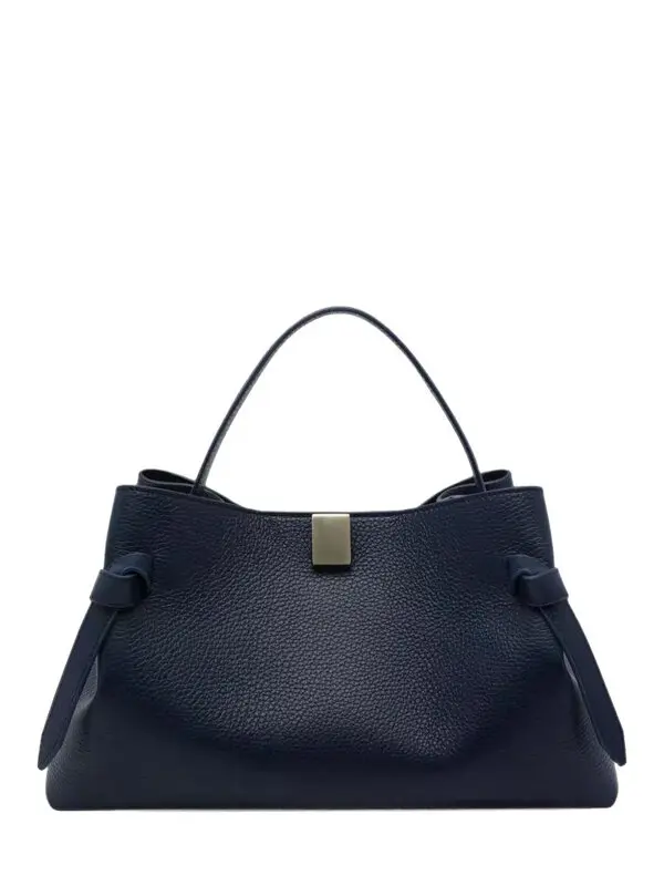 Yuzefi Gyoza Pebble-grain Leather Tote Bag | | Hn - Azul