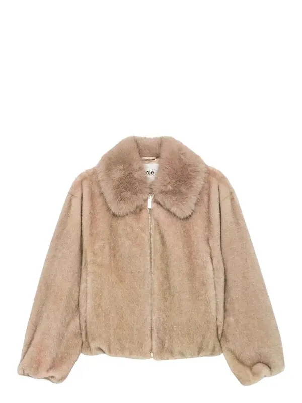 Maje Abrigo Texturizado Con Cuello Esmoquin | | Hn - Neutrals