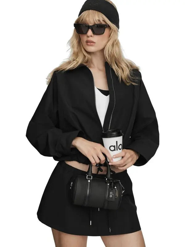 Alo Yoga Best Bet Full Zip Jacket - Black